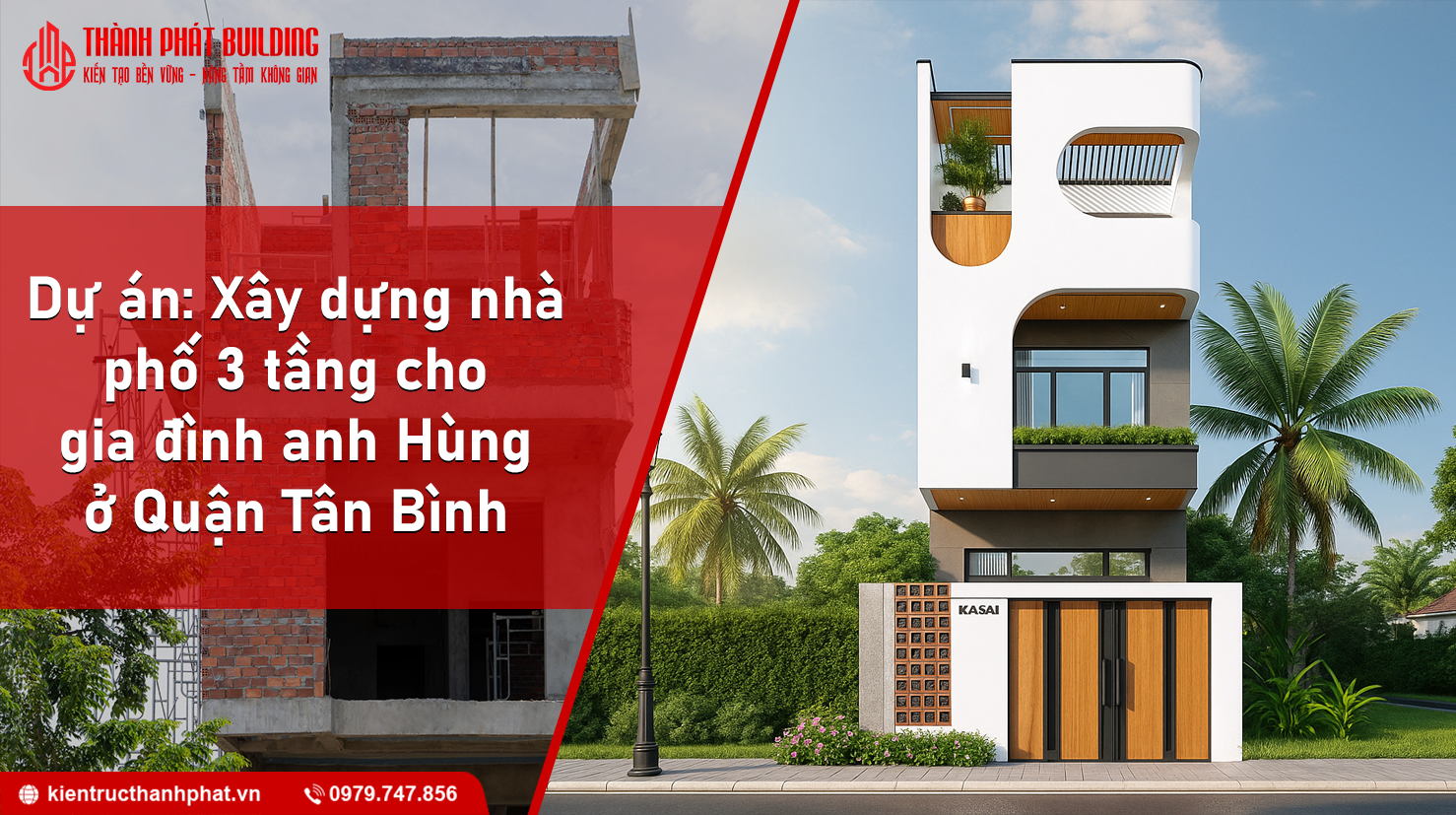 Dự Án Xây Dựng Nhà Phố 3 Tầng Nhà Anh Hùng Tân Bình